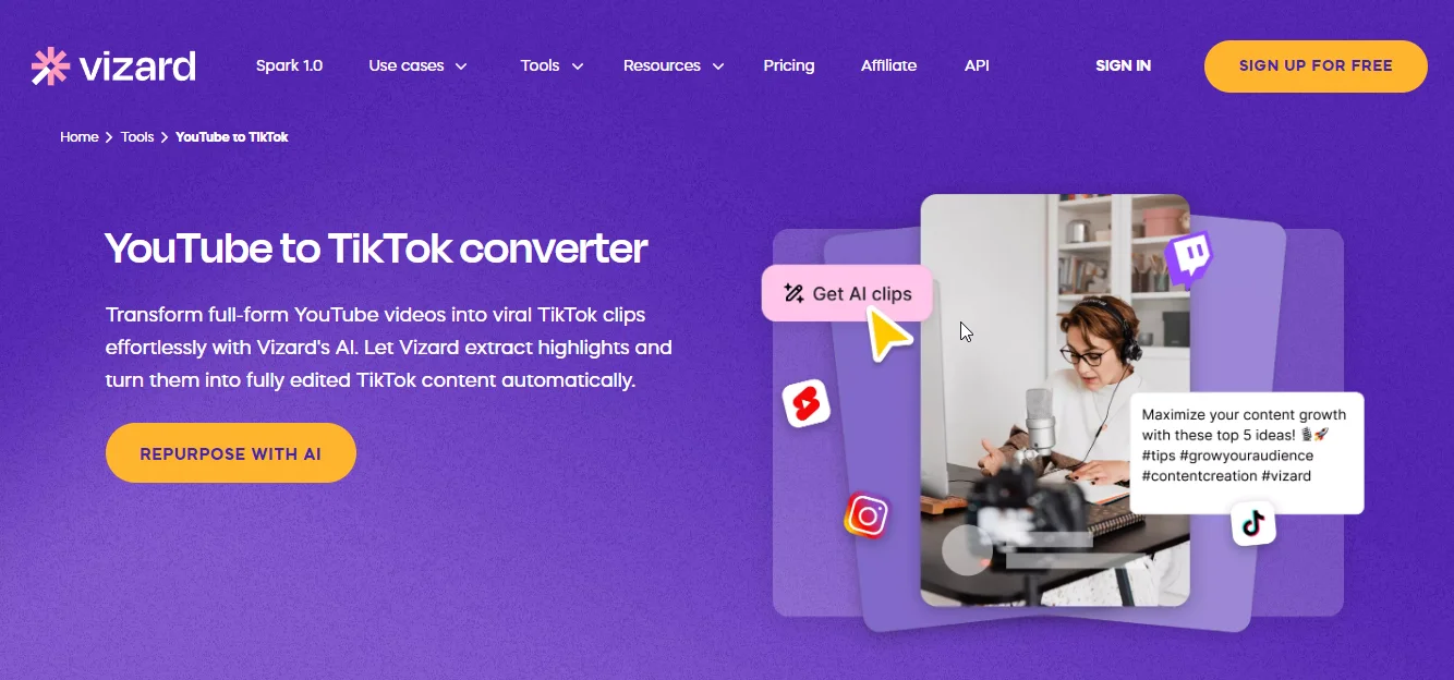 12 Best YouTube to TikTok Maker for 2025